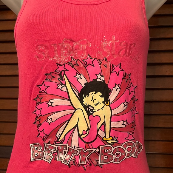 Betty Boop | Tops | Betty Boop Super Star Tank Top | Poshmark
